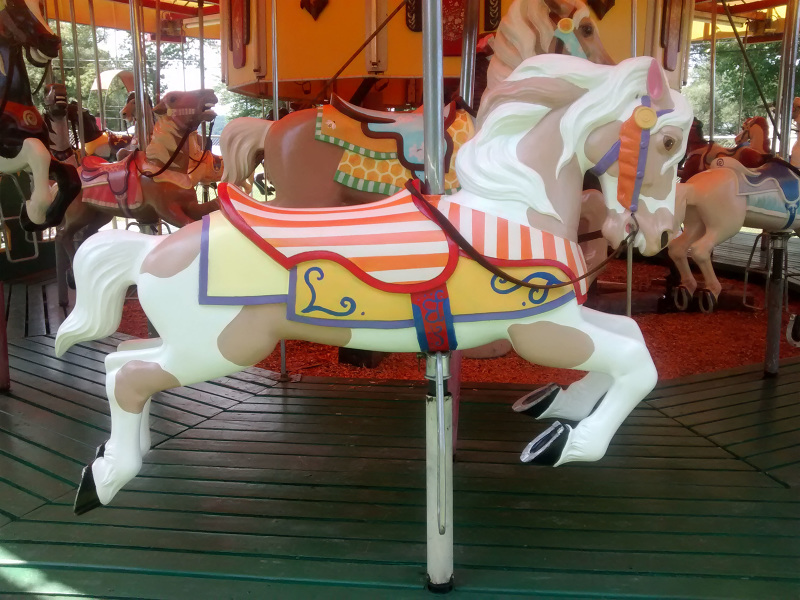 If Wishes Were Horses-Repainting the Stewart Park Carousel - Julia John