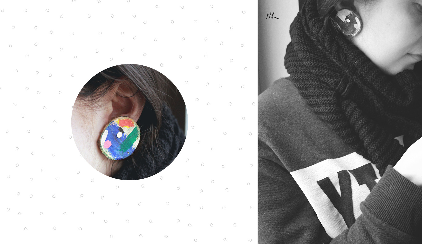 two dots - ու/ [u] jewellery design