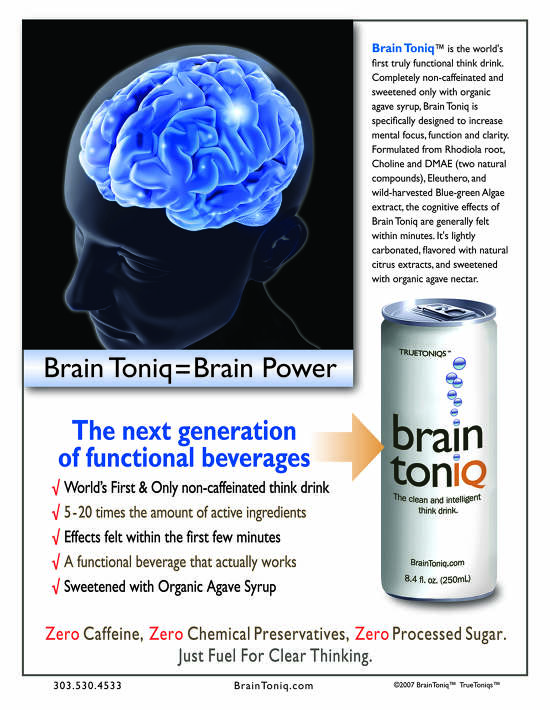 BRAIN TONIQ - creative vision