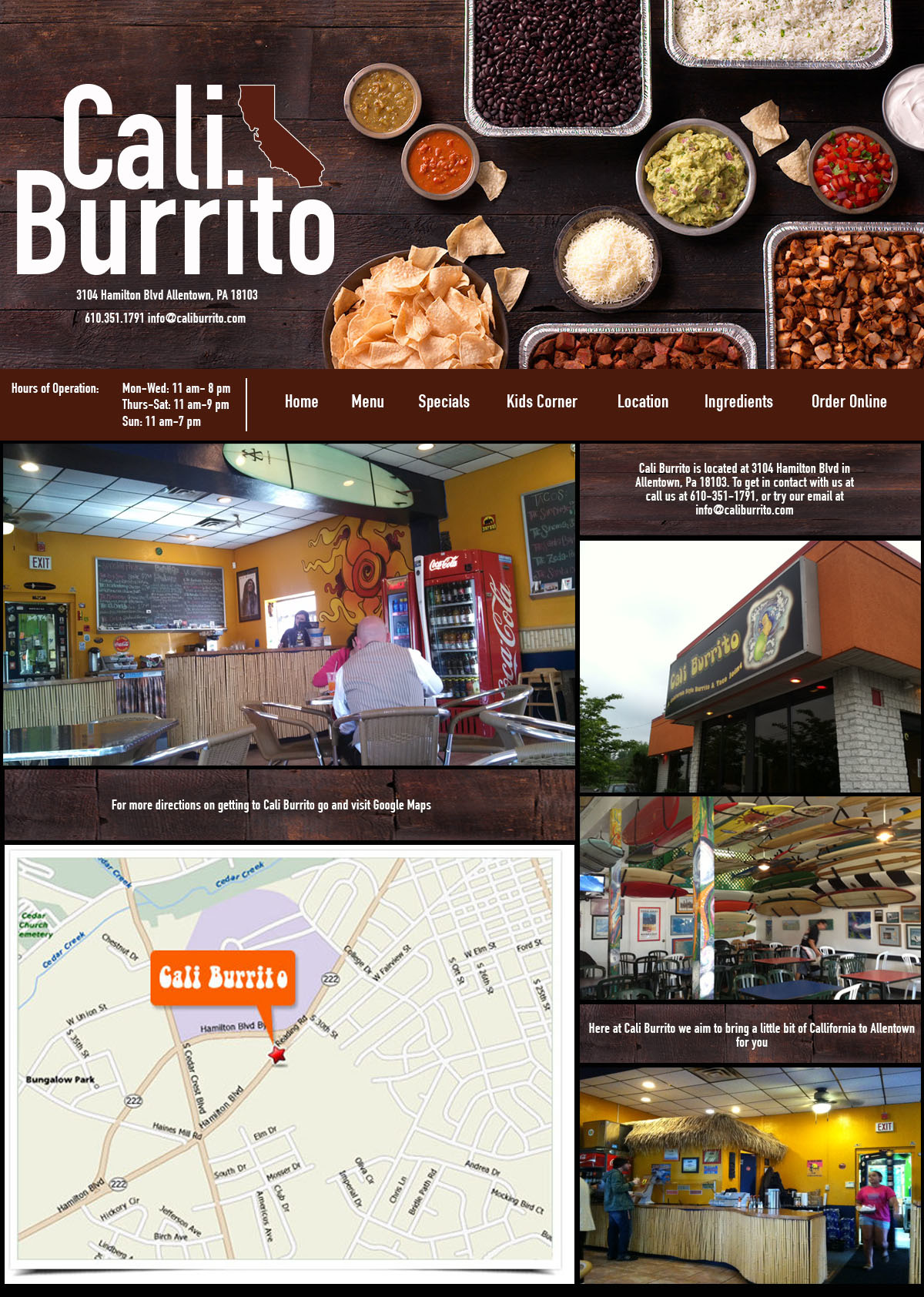 Cali Burrito Redesign - Daniel Rossino