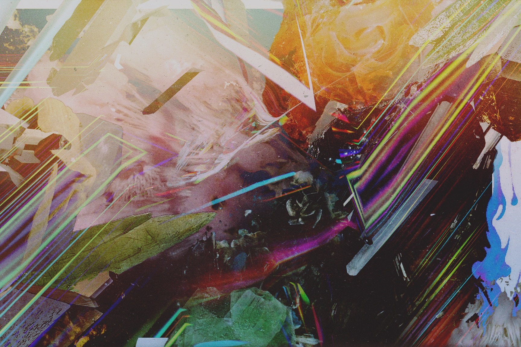 Levitating objects / Digital collage 2016 - Sporo