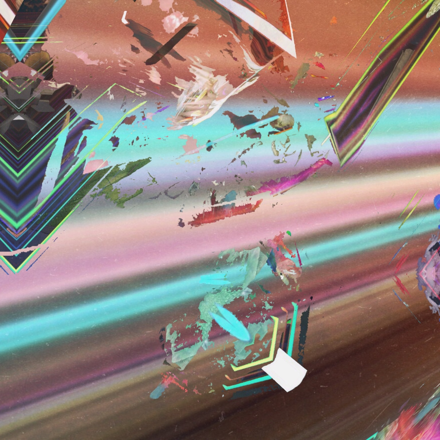 Levitating objects / Digital collage 2016 - Sporo