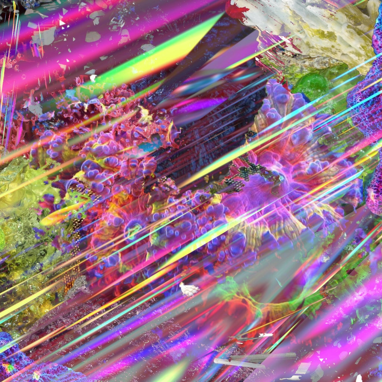 Levitating objects / Digital collage 2016 - Sporo