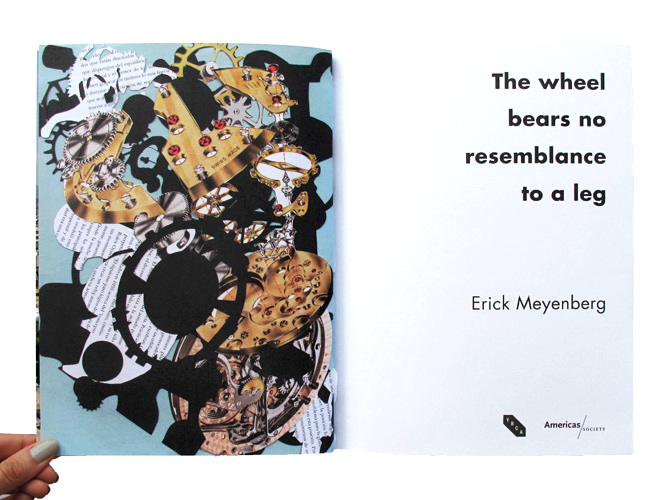 The wheel bears no resemblance to a leg. Erick Meyenberg - PERIFERIA