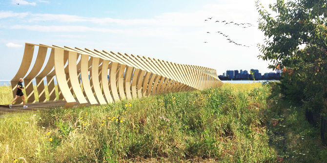 River Trail Bird Blind - Michael J Corless