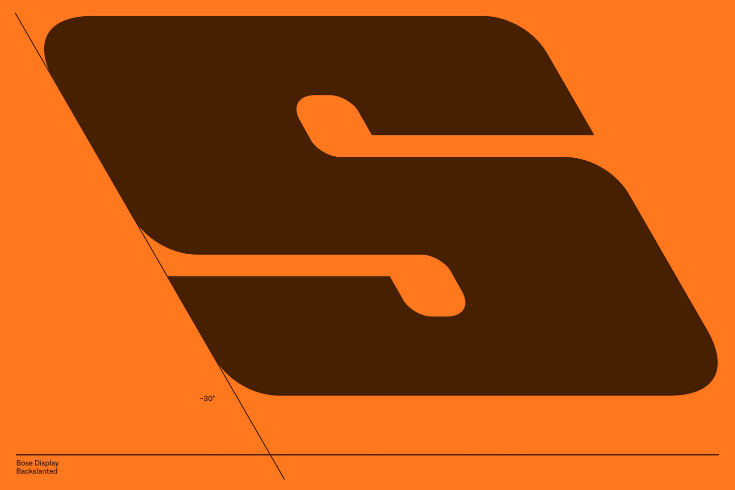 Bose custom typeface - Jan Estrada-Osmycki