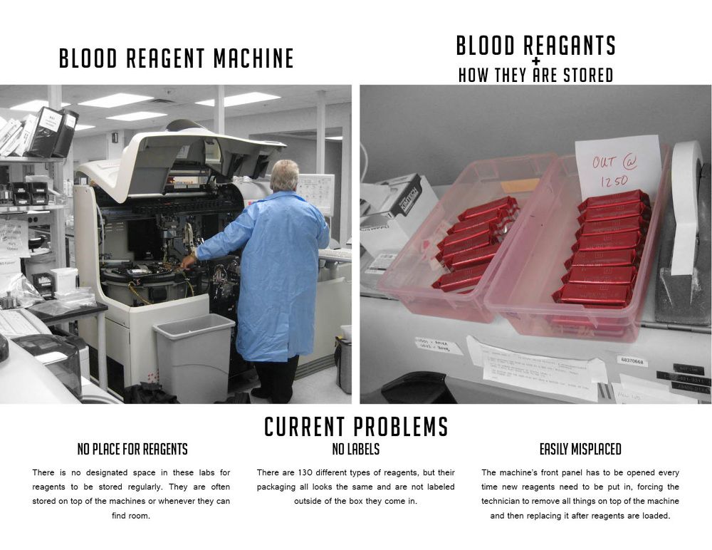 blood reagent cart - Jeff George