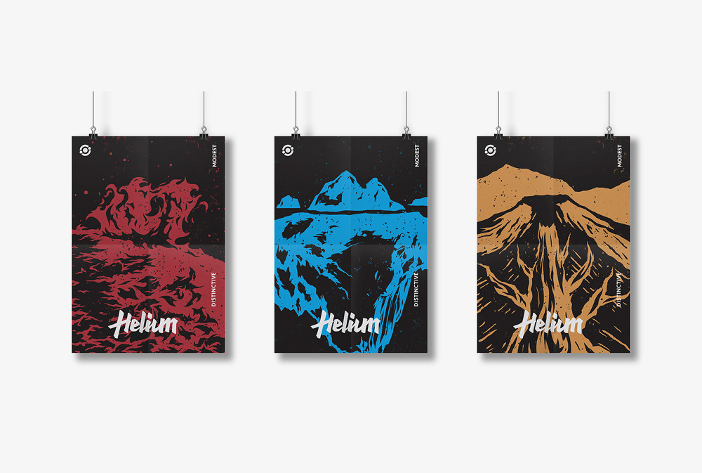 Helium Poster Series - Liang Shi