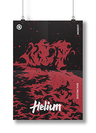 Helium Poster Series - Liang Shi