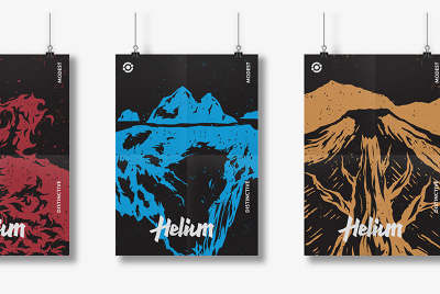 Helium Poster Series - Liang Shi