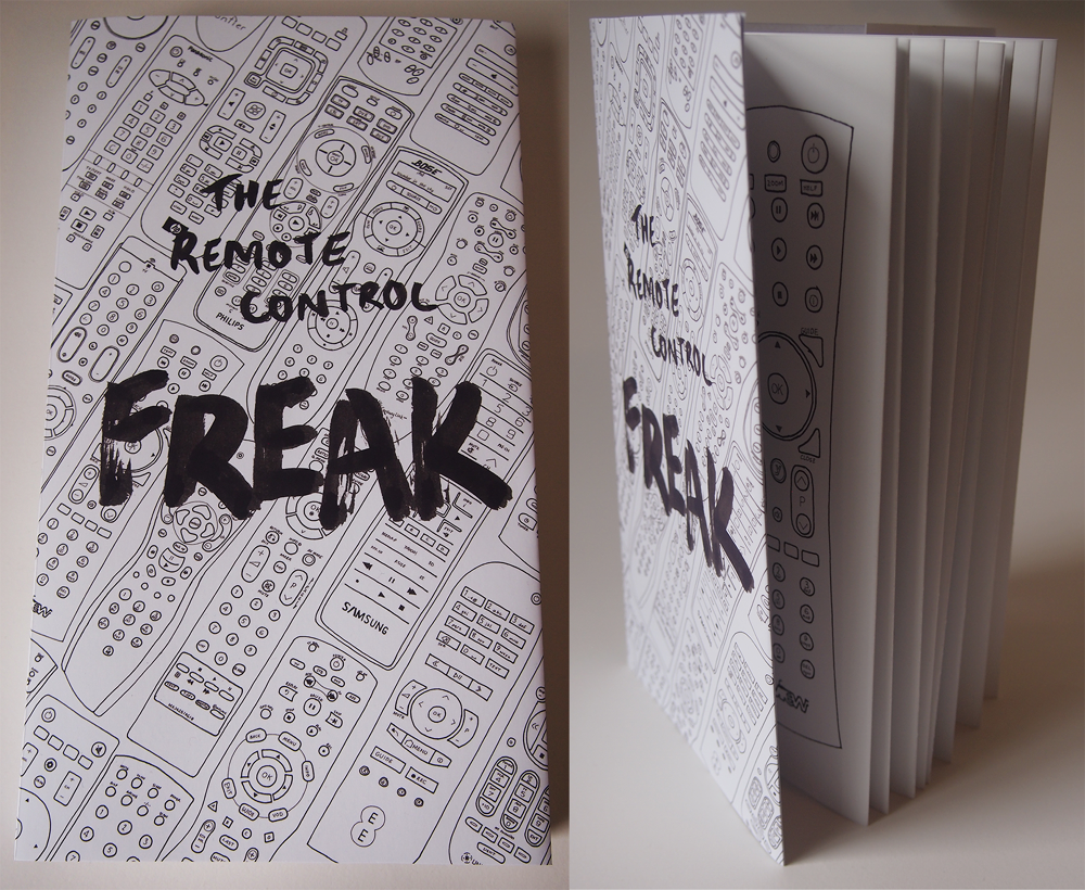 Remote Control Freak - Katy Minns Illustration