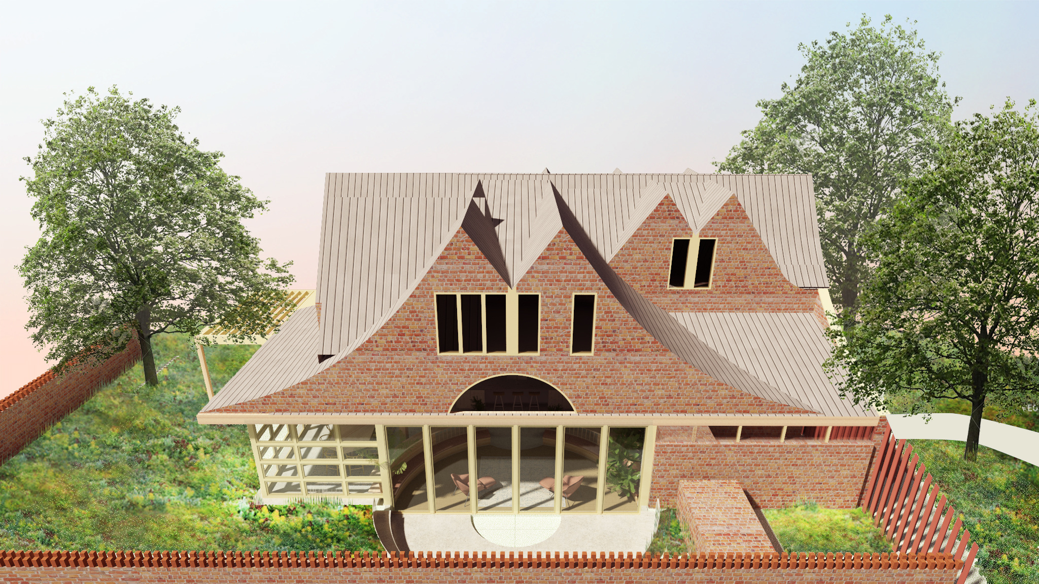 seattle brick house - Michael Loverich Buildings