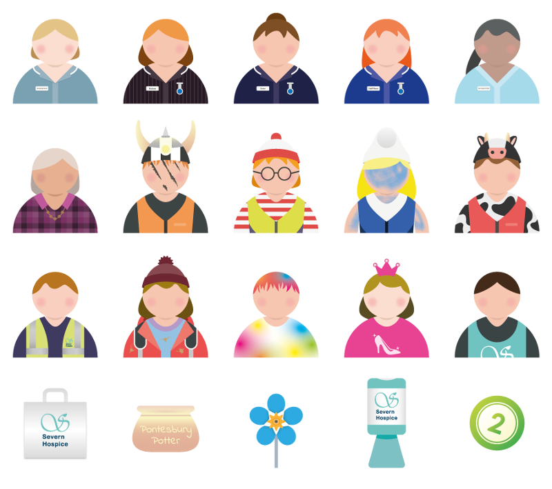 Severn Hospice - Siân James - Graphic Designer - Shropshire