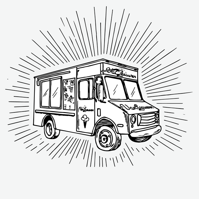 Truck Illustration - Taylor Vaught