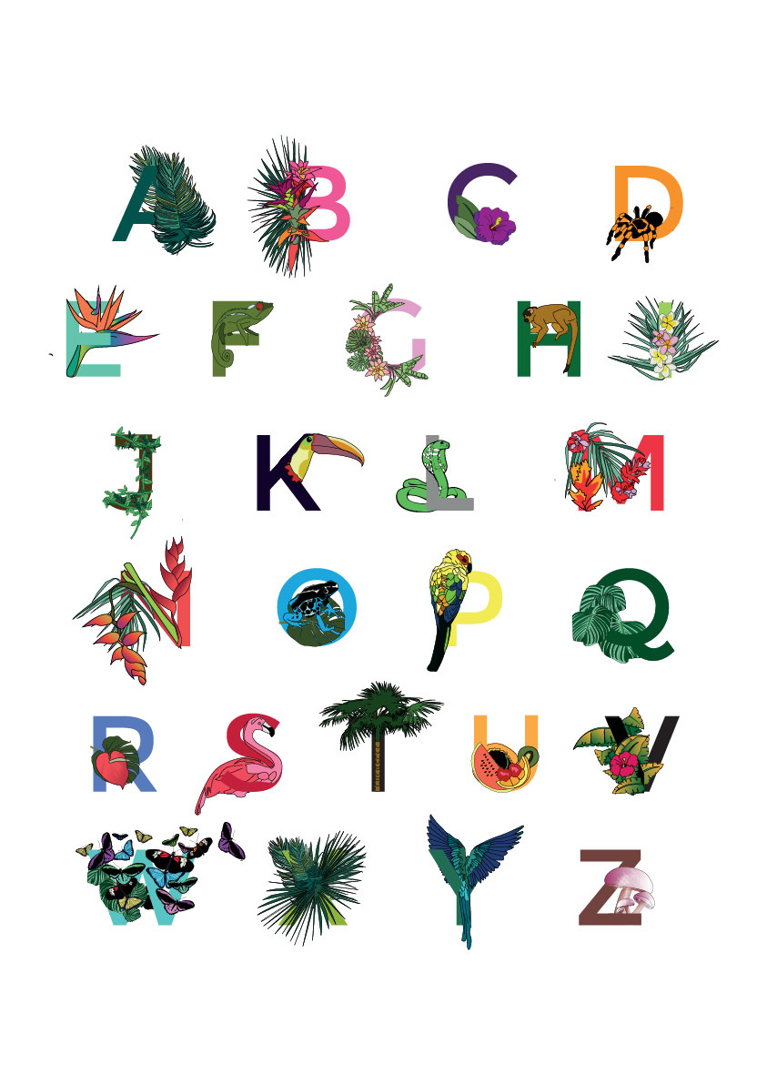 TROPICAL ALPHABET - noduval