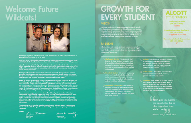 Alcott College Prep: Brochure - emily-strzyzynski.com