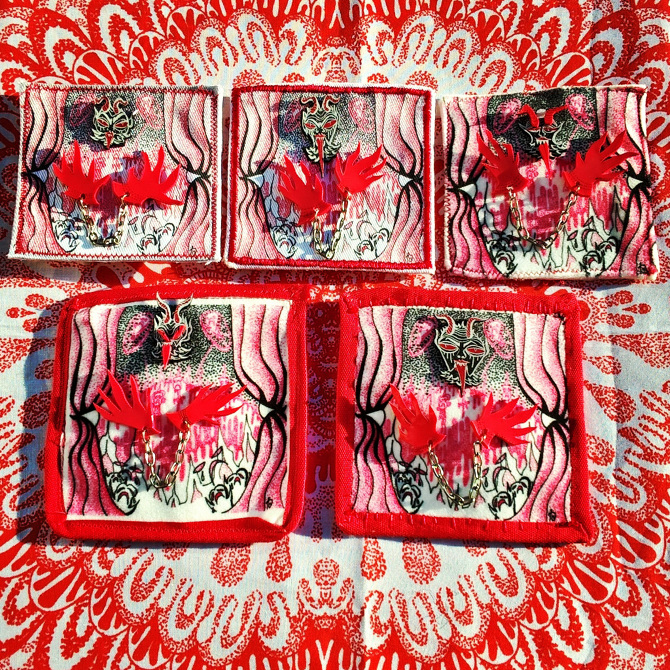 Krampus Pin & Patch Sets - emanuelletomato