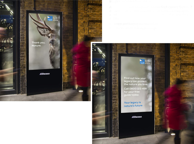 RSPB Legacy Campaign - hannahwalliscreative.com