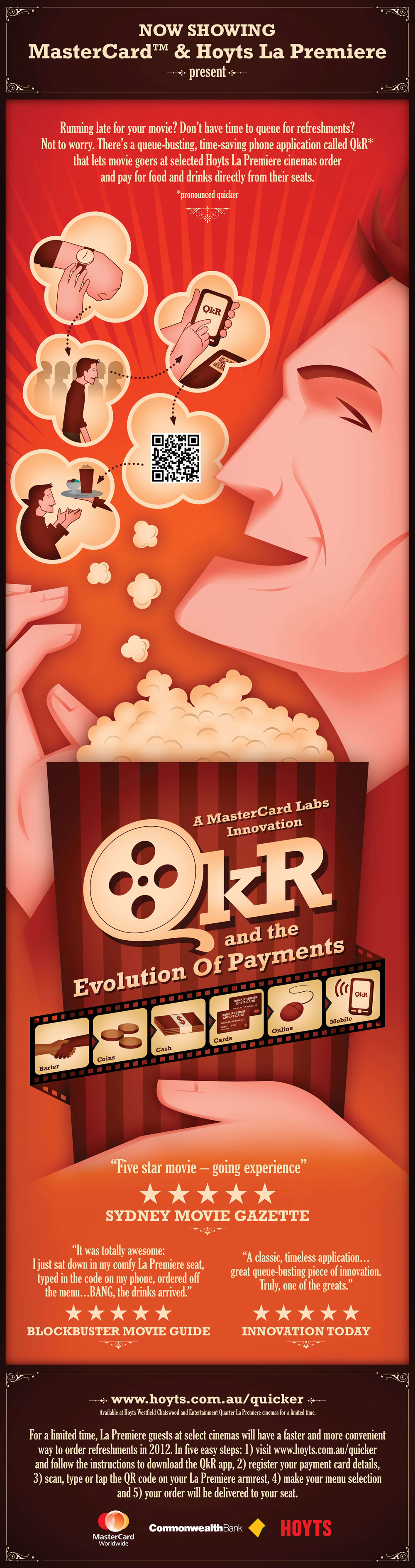 Mastercard: QkR & the Evolution of Payments - Infographics