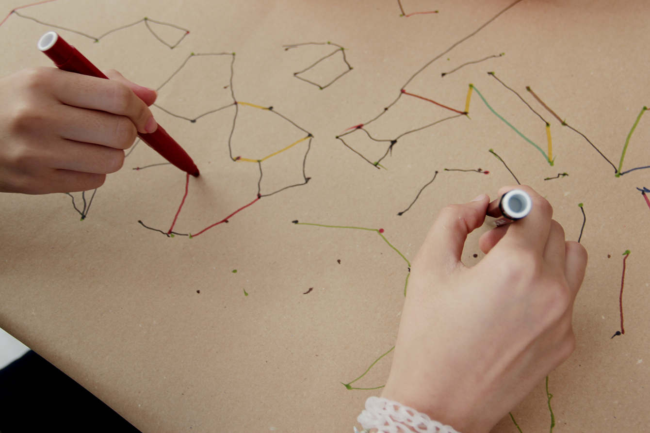 THE COLLECTIVE DRAWING GAMES - Bianca Maria Fasiolo