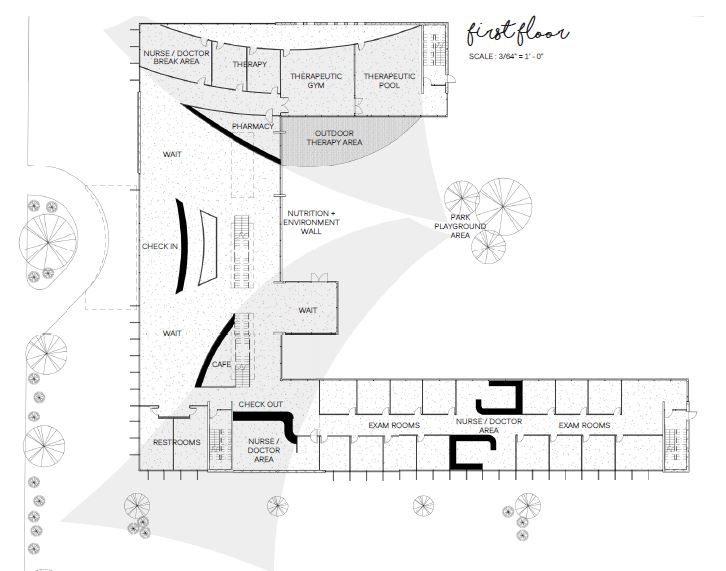 Thesis Schematic Design - Children's Hospital - KD Design