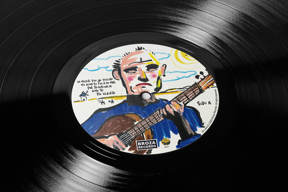 David Broza LP. La mujer que yo quiero - Estudio RARO