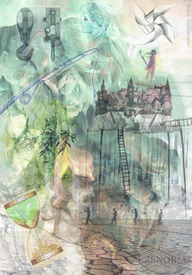 Installation of Invisible Cities: Zenobia - busrahamzaoglu