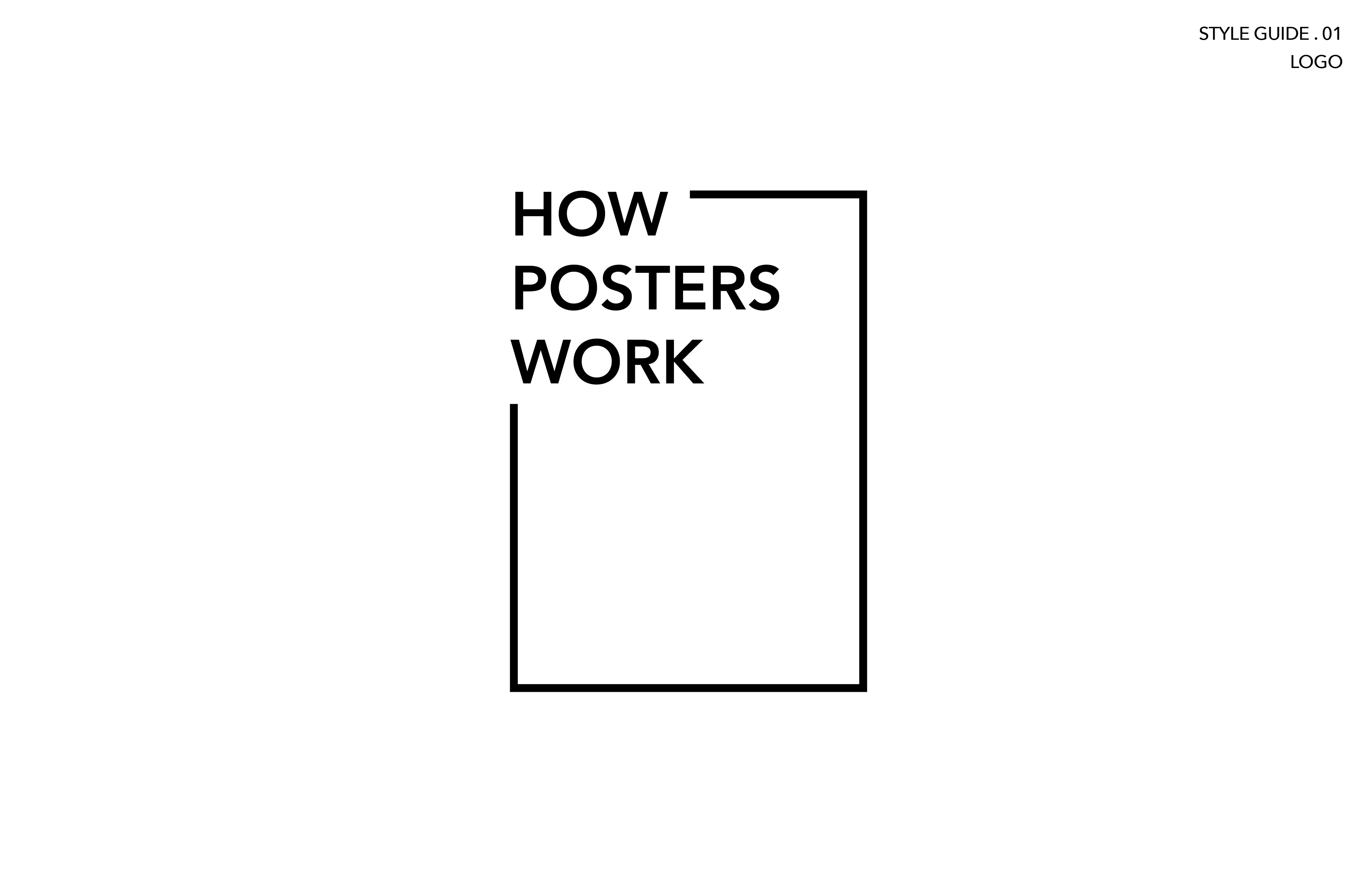 How Posters Work - ZHENG | Graphic Design