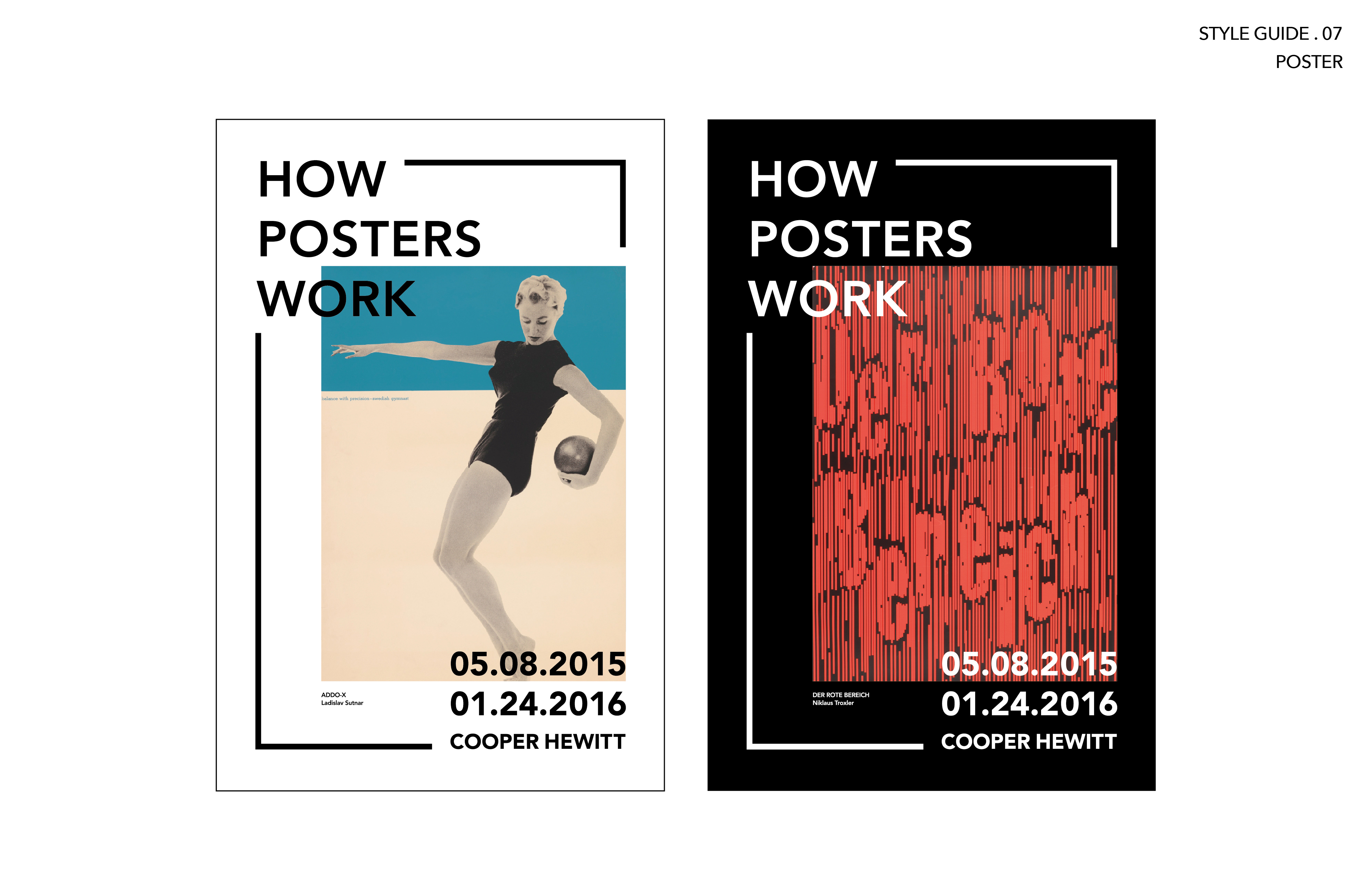 How Posters Work - ZHENG | Graphic Design