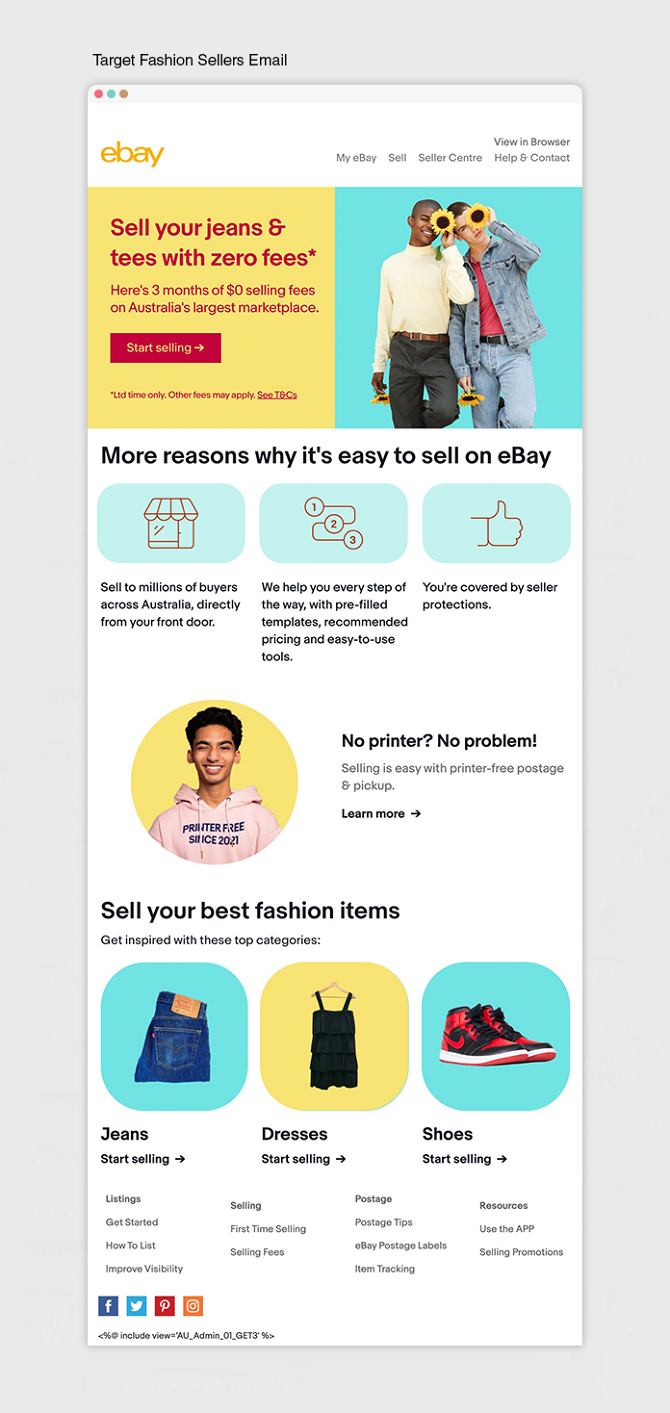 eBay - C2C Refresh - Hugh
