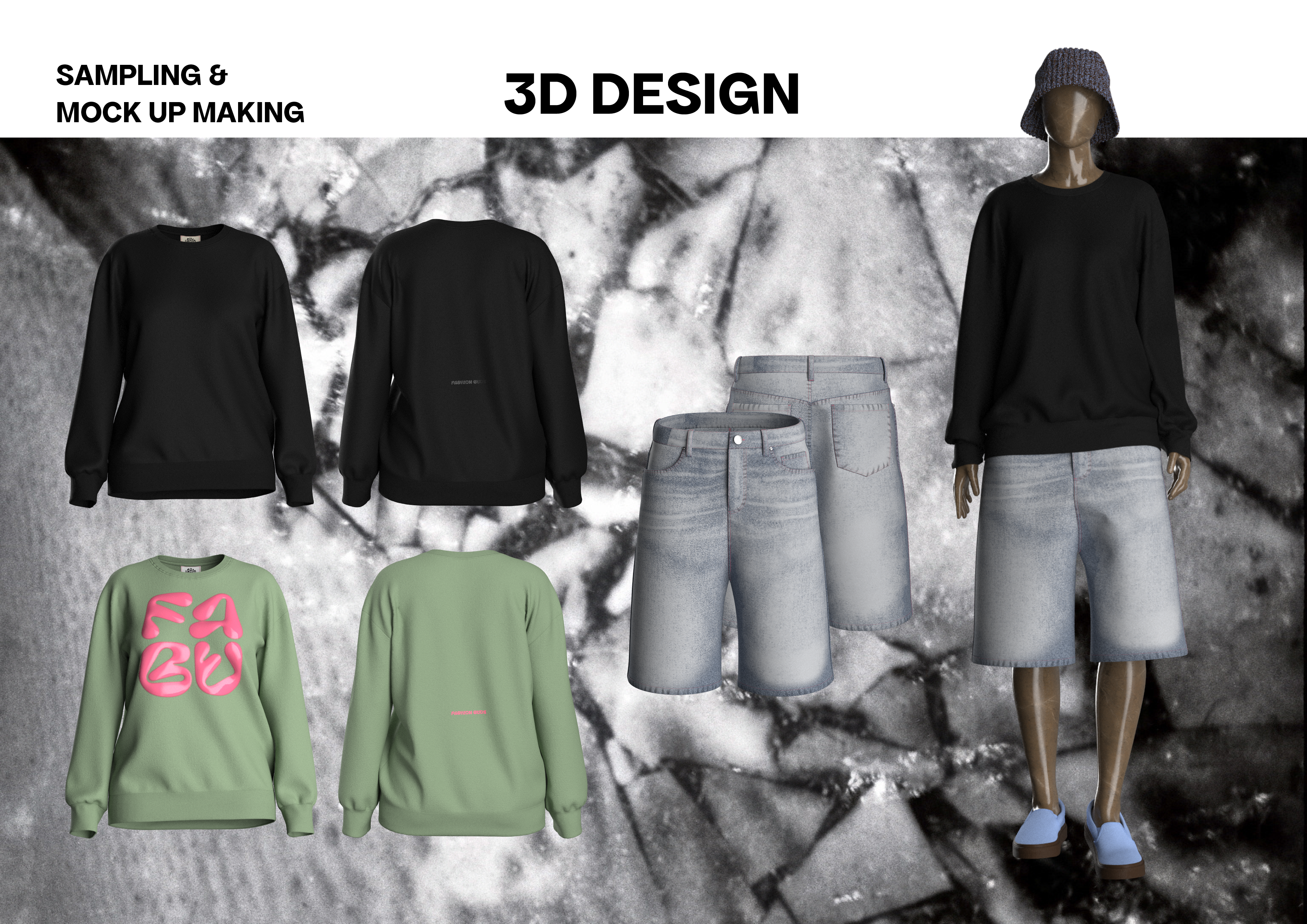 3D Design - Sampling & Mock Up Making - annika-sautter