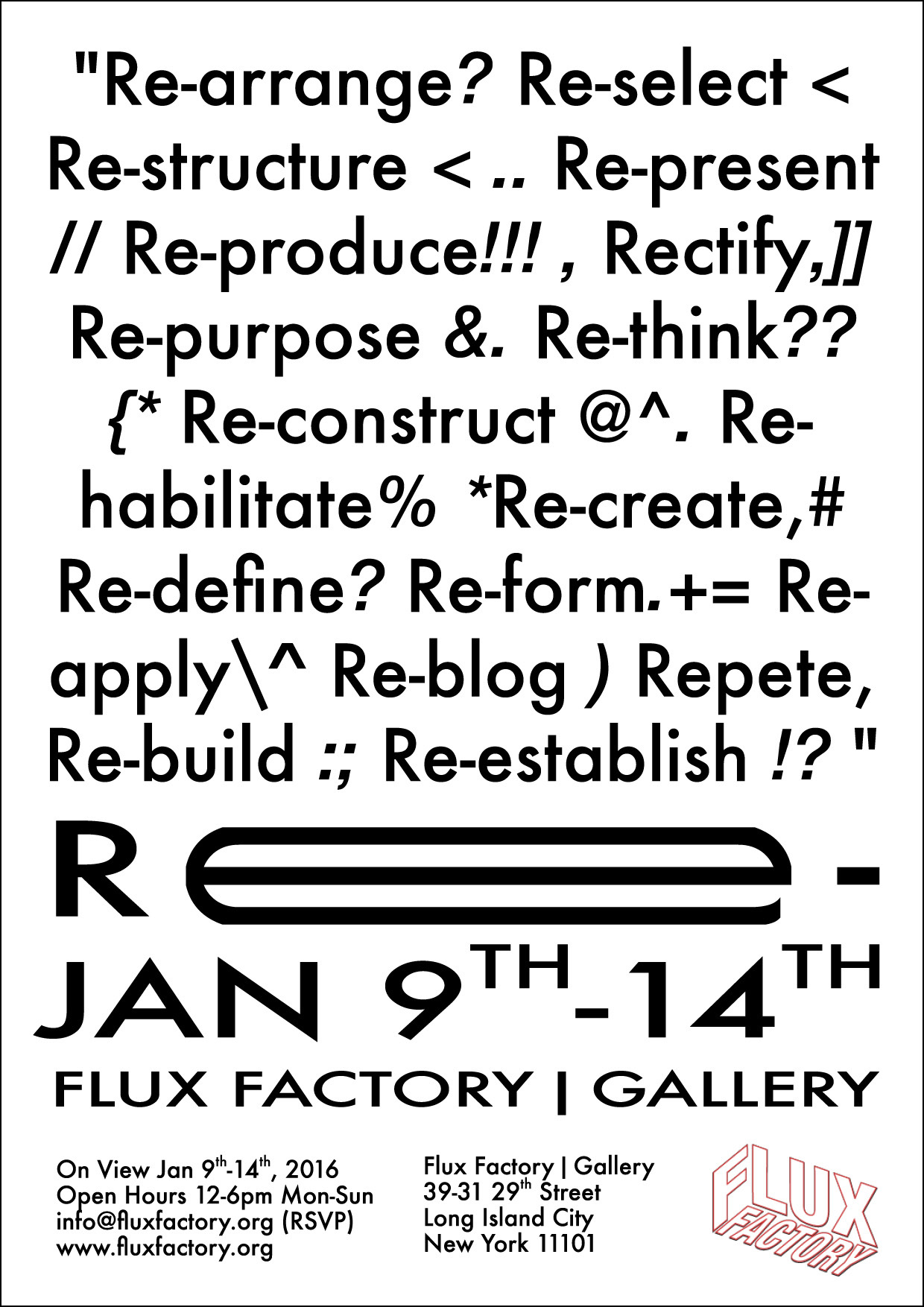 Re-exhibition - re-exhibitions