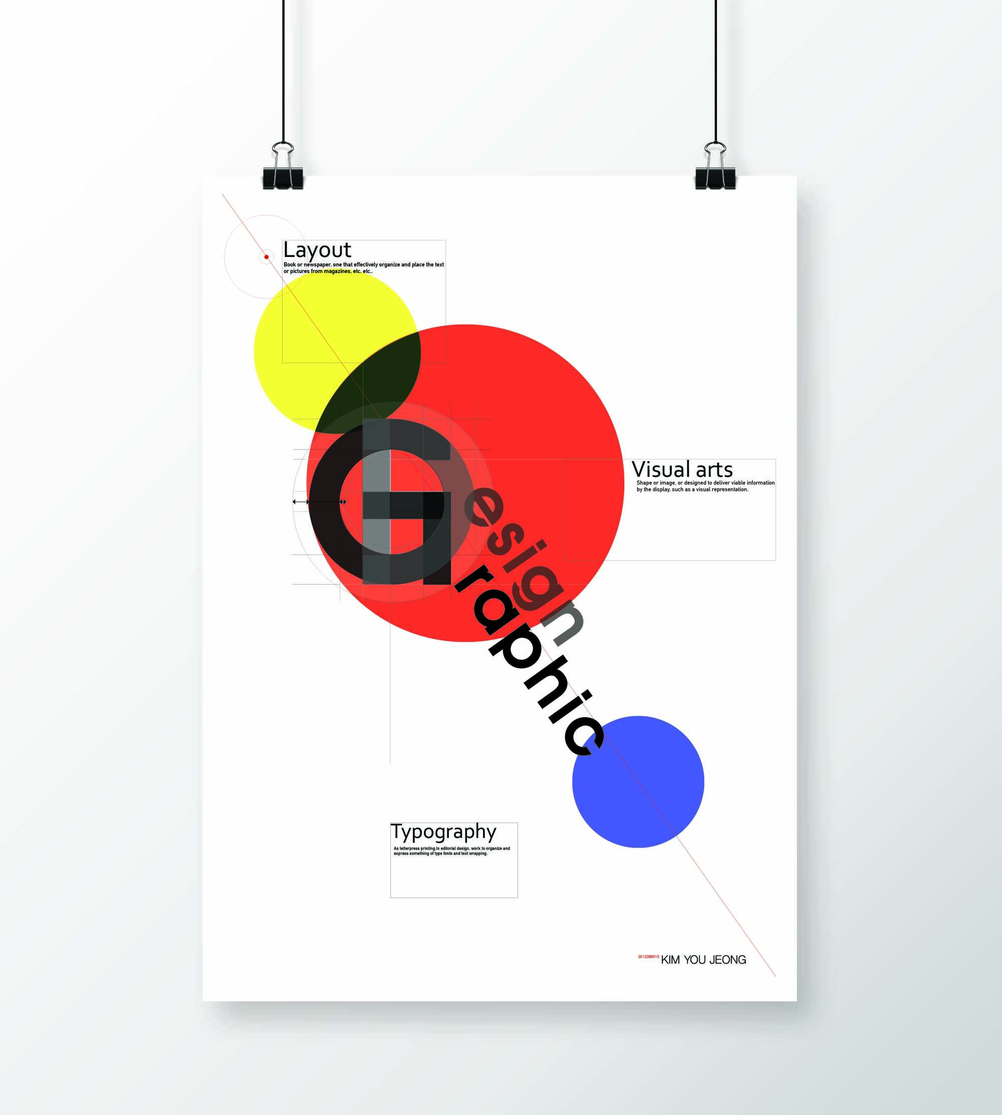 Graphic design poster - youjeong_kim