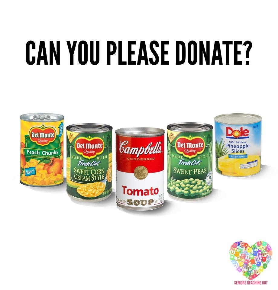 Can Collection Campaign for Seniors Reaching Out - Cesar Ponce