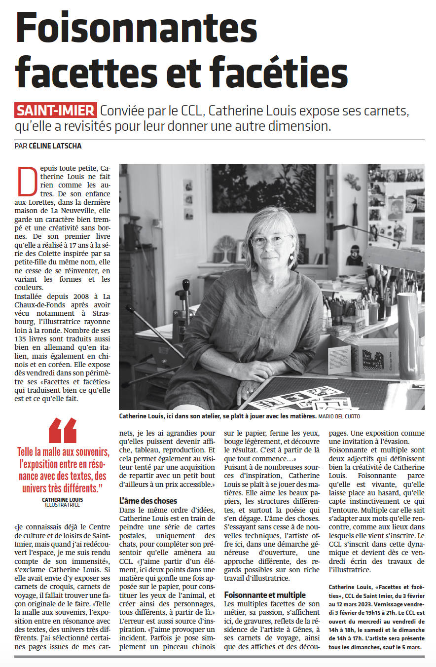 presse expos - catherine louis