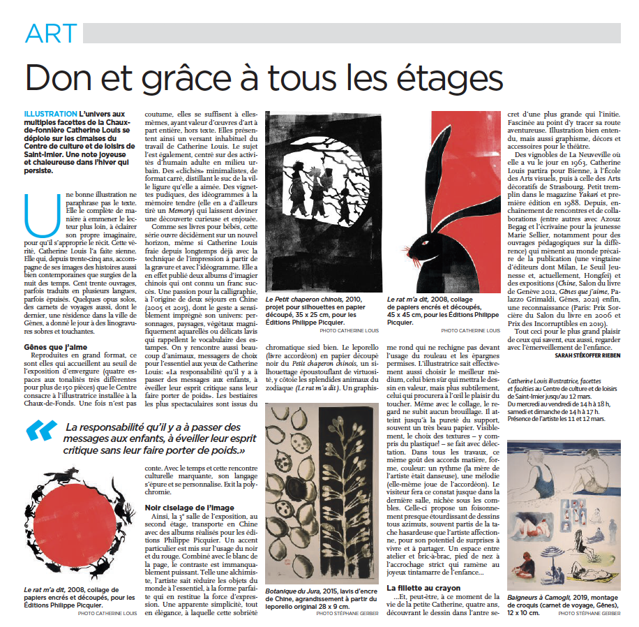 presse expos - catherine louis