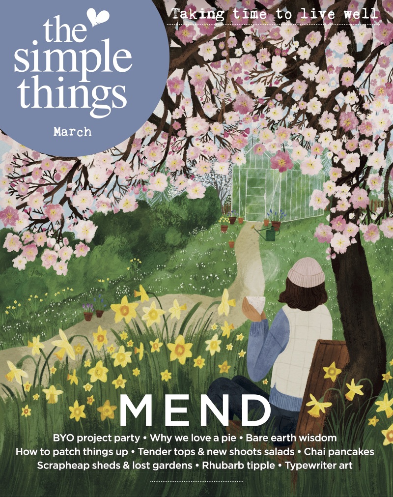 The Simple Things Magazine Cover - Rachel Victoria Hillis Illustrations