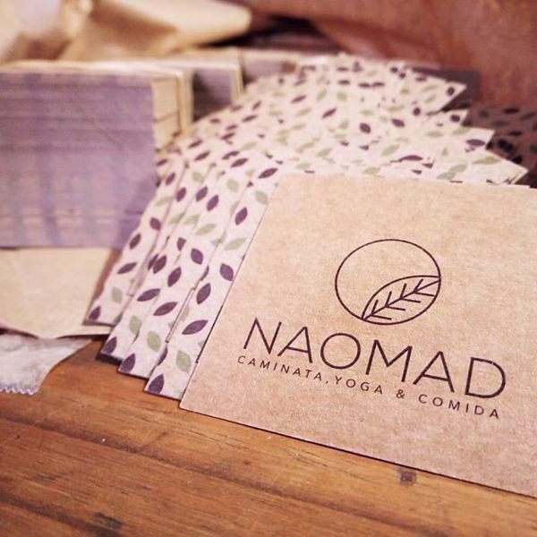 Naomad business cards - Marie-Ève's work
