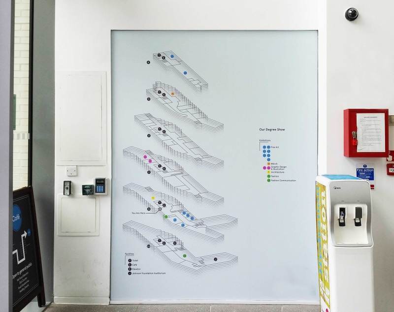 LJMU Degree Show Map - Michael csj