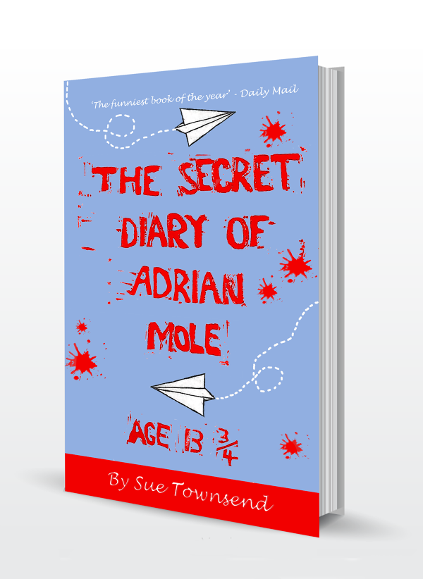 The Secret Diary of Adrian Mole - Chloe Parry illustration