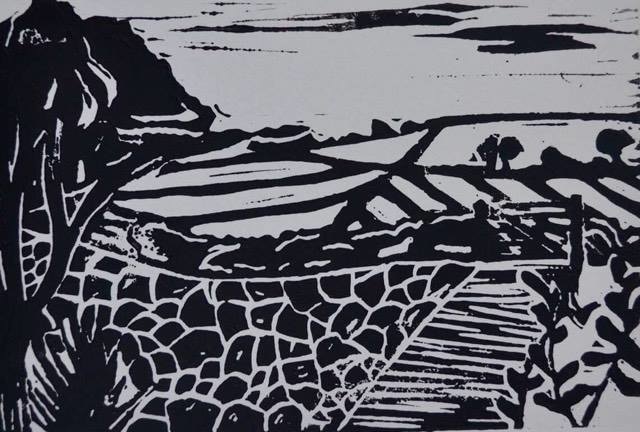 Documentary drawing - Chloe Parry illustration