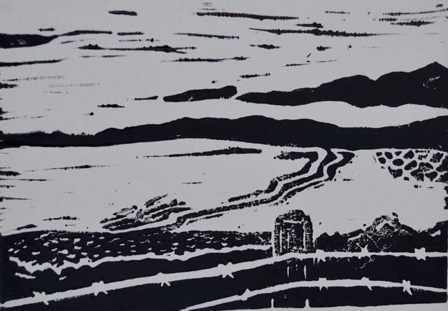 Documentary drawing - Chloe Parry illustration