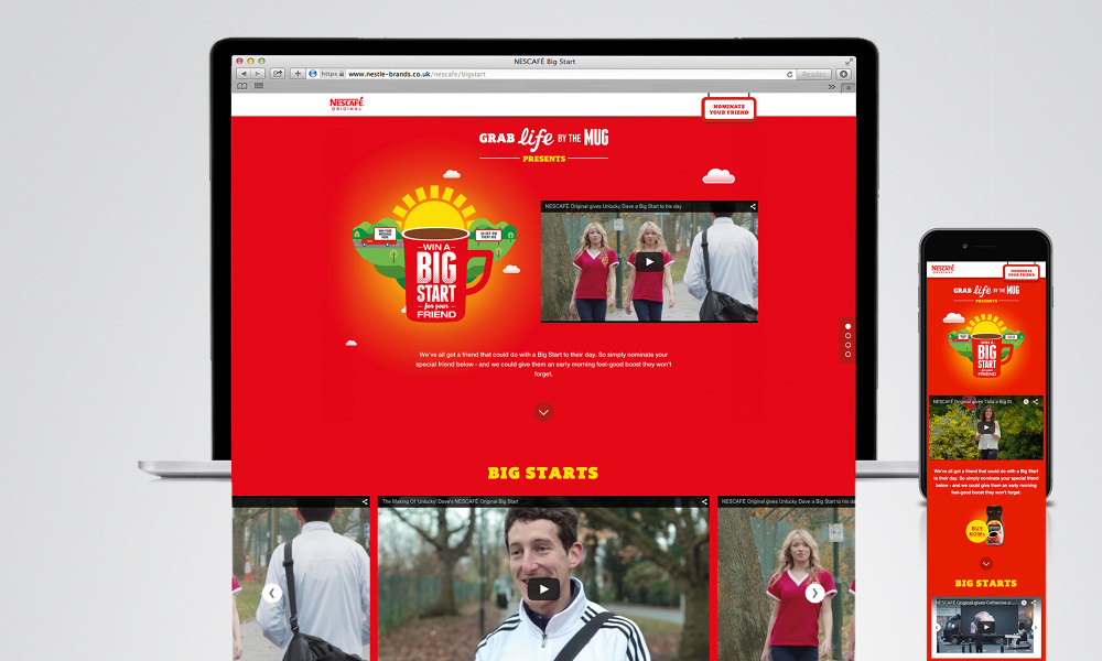 Nescafe Original | Win A Big Start - S H W A N + B E N