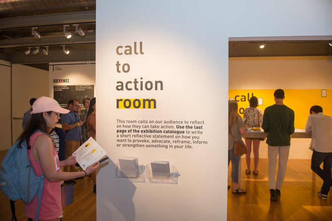 Call to Action Senior Design Exhibition - Nora Greene