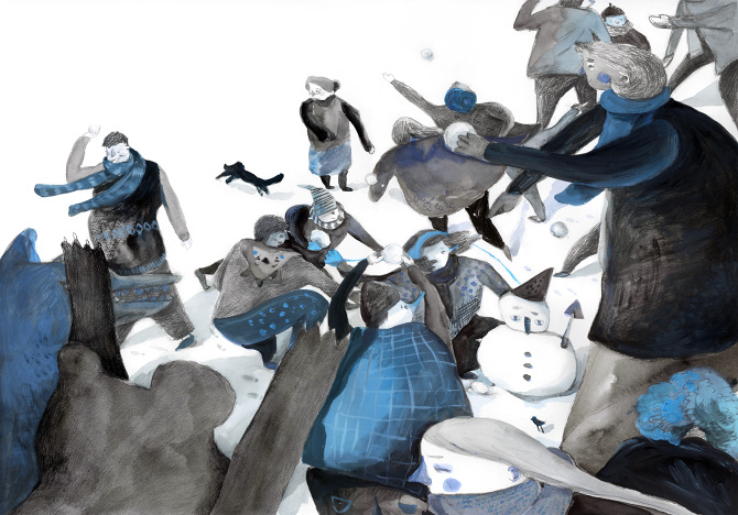 Snow Ball Fight - 荼又TOYOU