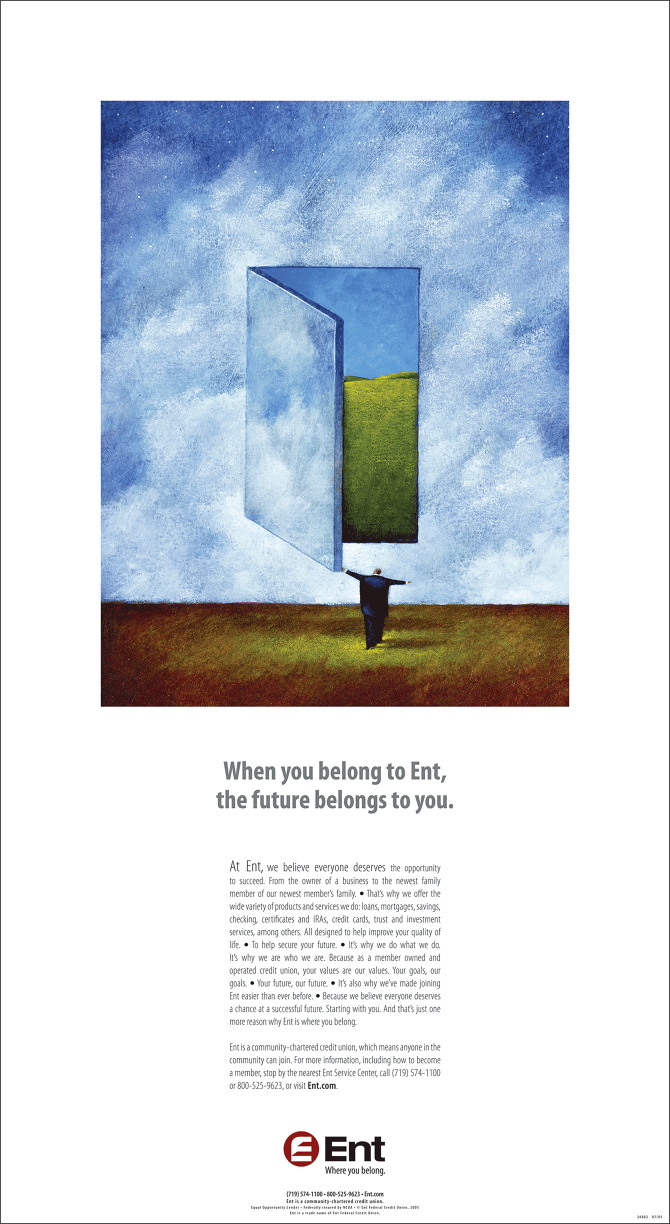 Ent Federal Credit Union - Philip Barber Graphic Design, Branding and ...