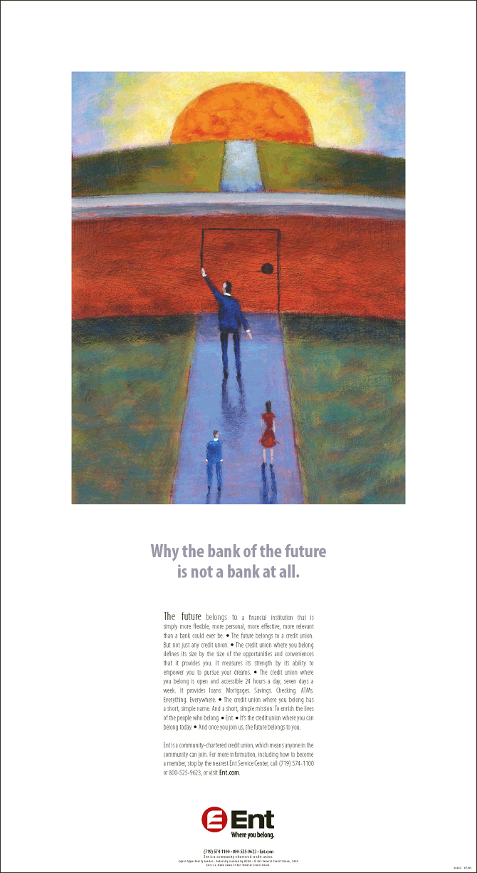 Ent Federal Credit Union - Philip Barber Graphic Design, Branding and ...