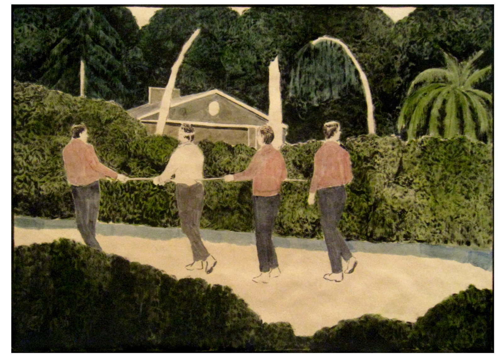 La procession - www.pierreseinturier.com