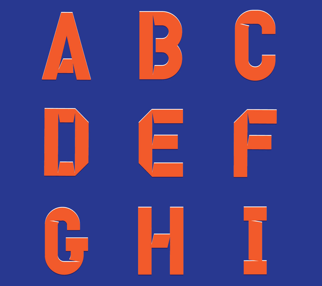 FERN Typeface - Mission Graphic