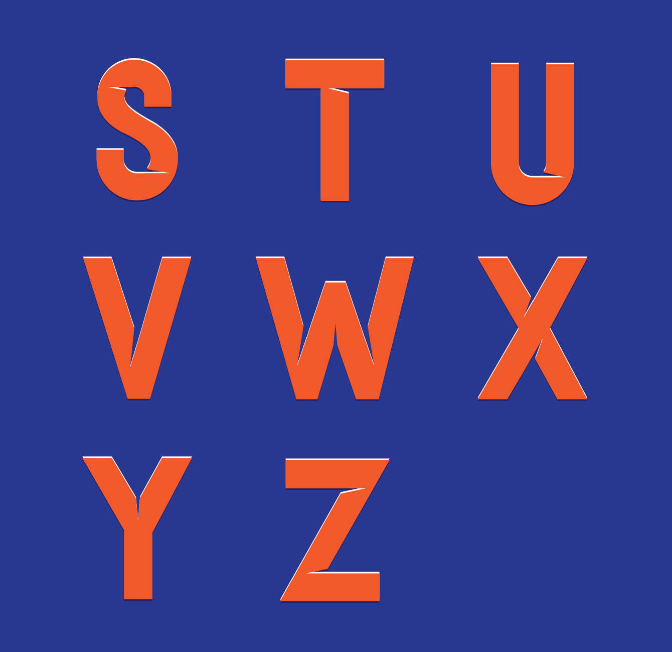 FERN Typeface - Mission Graphic